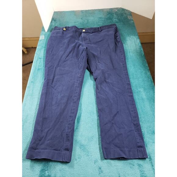 Lauren Ralph Lauren | Pants & Jumpsuits | Lauren Ralph Lauren Pants Sz 8 W Womens Blue Stretch ...